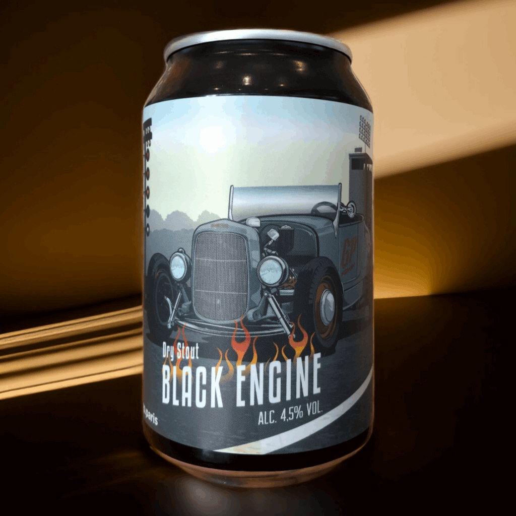 Black Engine Dry Stout 33cl (4,5%) - Brasserie du Grand Paris | Craft