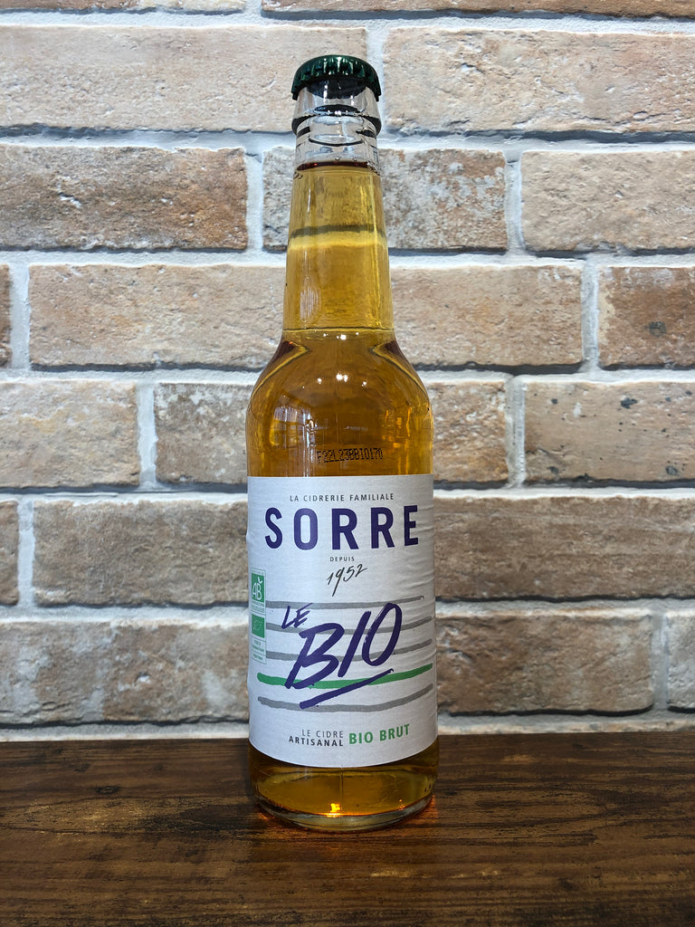 Sorre - Cidre brut bio 33cl (4,5%) – Lesbieresetonnantes